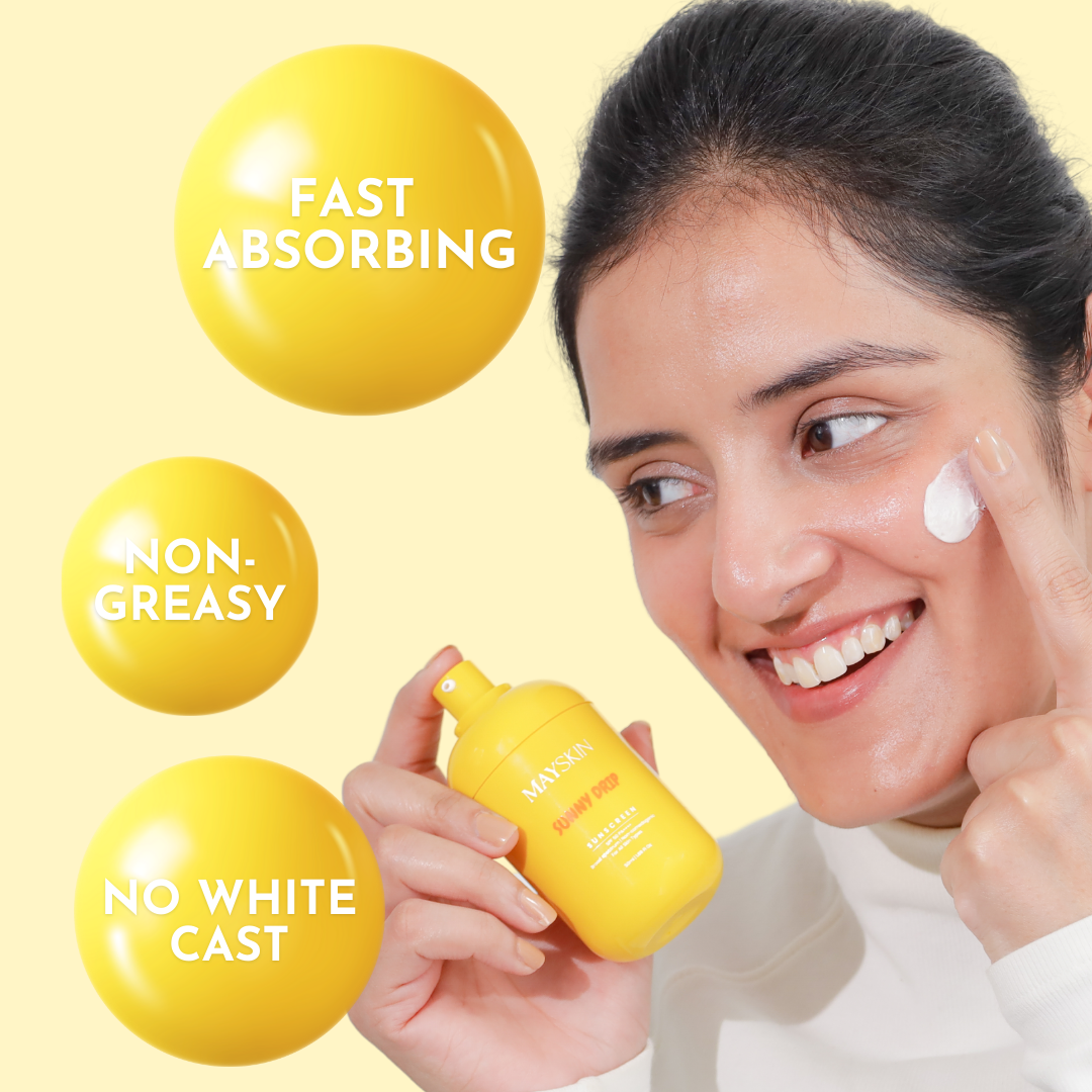 Sunny Drip SPF 50 PA++++ | Mayskin Sunscreen - Defend, Nourish, Glow